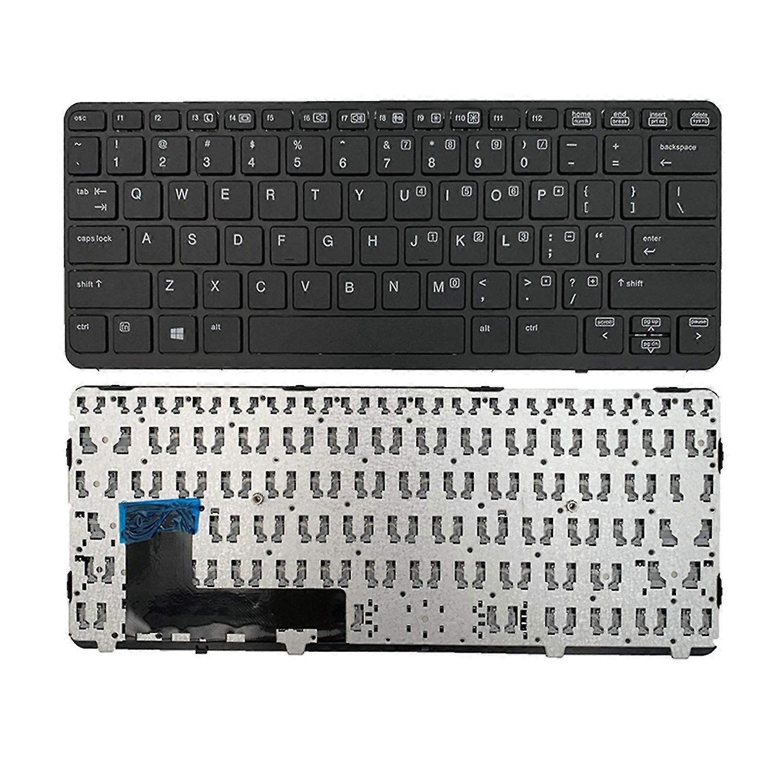 New Us Black English Laptop Keyboard For Hp Elitebook 820 G1 820 G2 ...