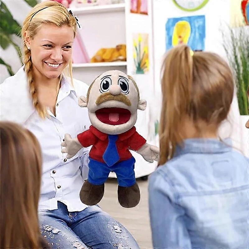 Game Jeffy Hand Puppet Doll Toy Talk Show Roleplay Movable Mouth Props ...
