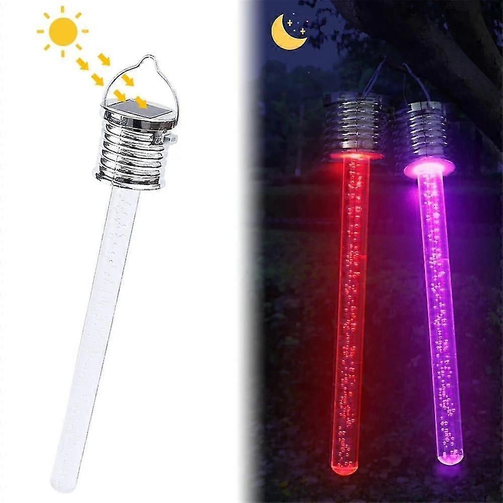 Solar Hanging Light Outdoor LED Lantern for Patio Garden Colorful ...
