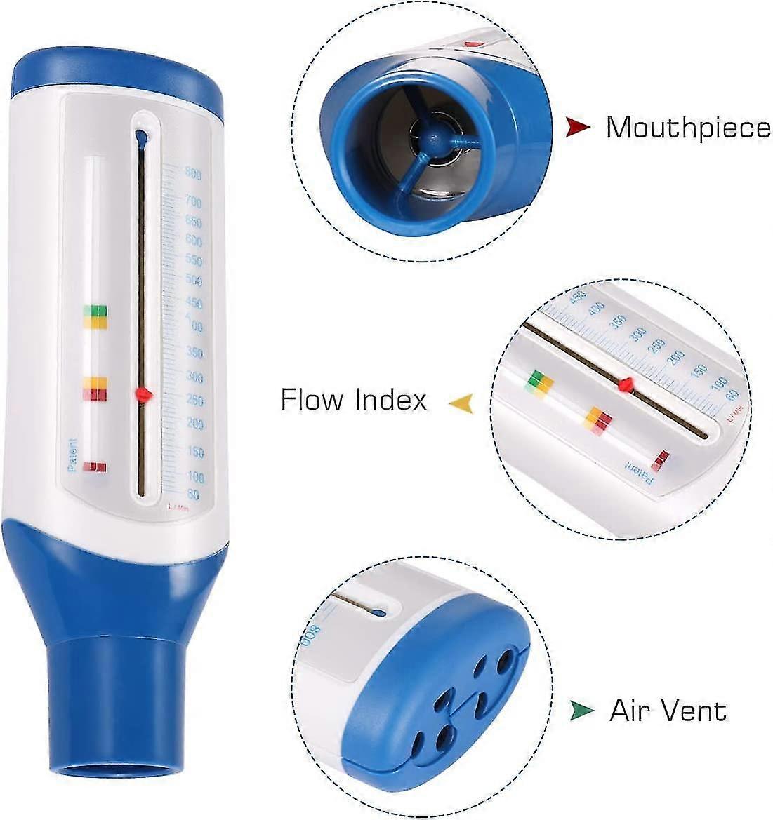Personal Spirometer Peak Flow Meter for Monitoring Expiratory Lung ...