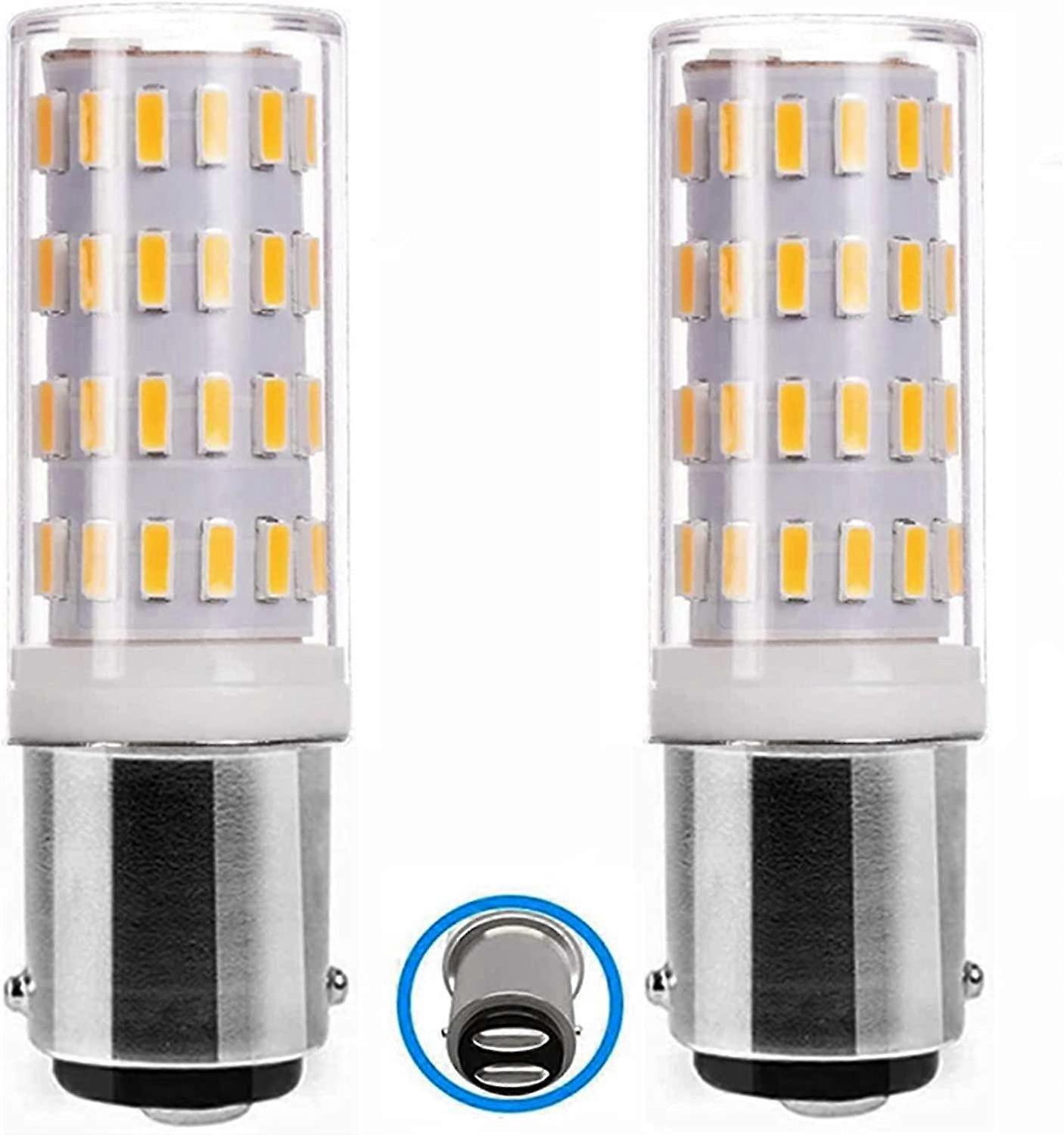 5W Ba15d LED Bulb 12V-24V, Double Contact Bayonet Bulb, 50W Equivalent ...