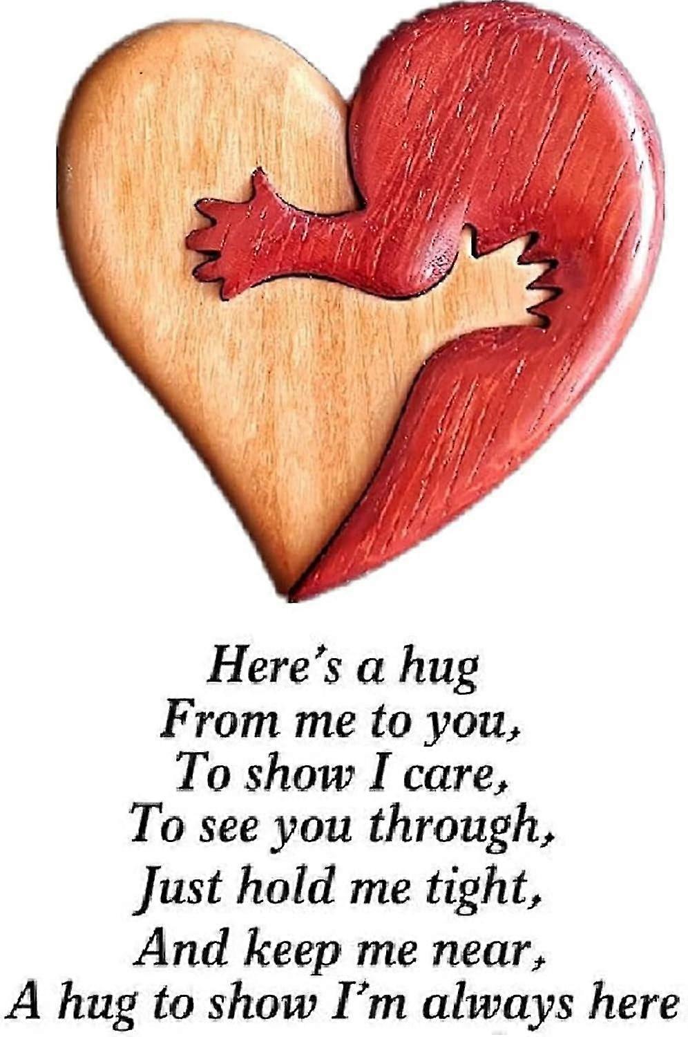 En kram från för dig sniderier, en kram från till din, en kram från ...