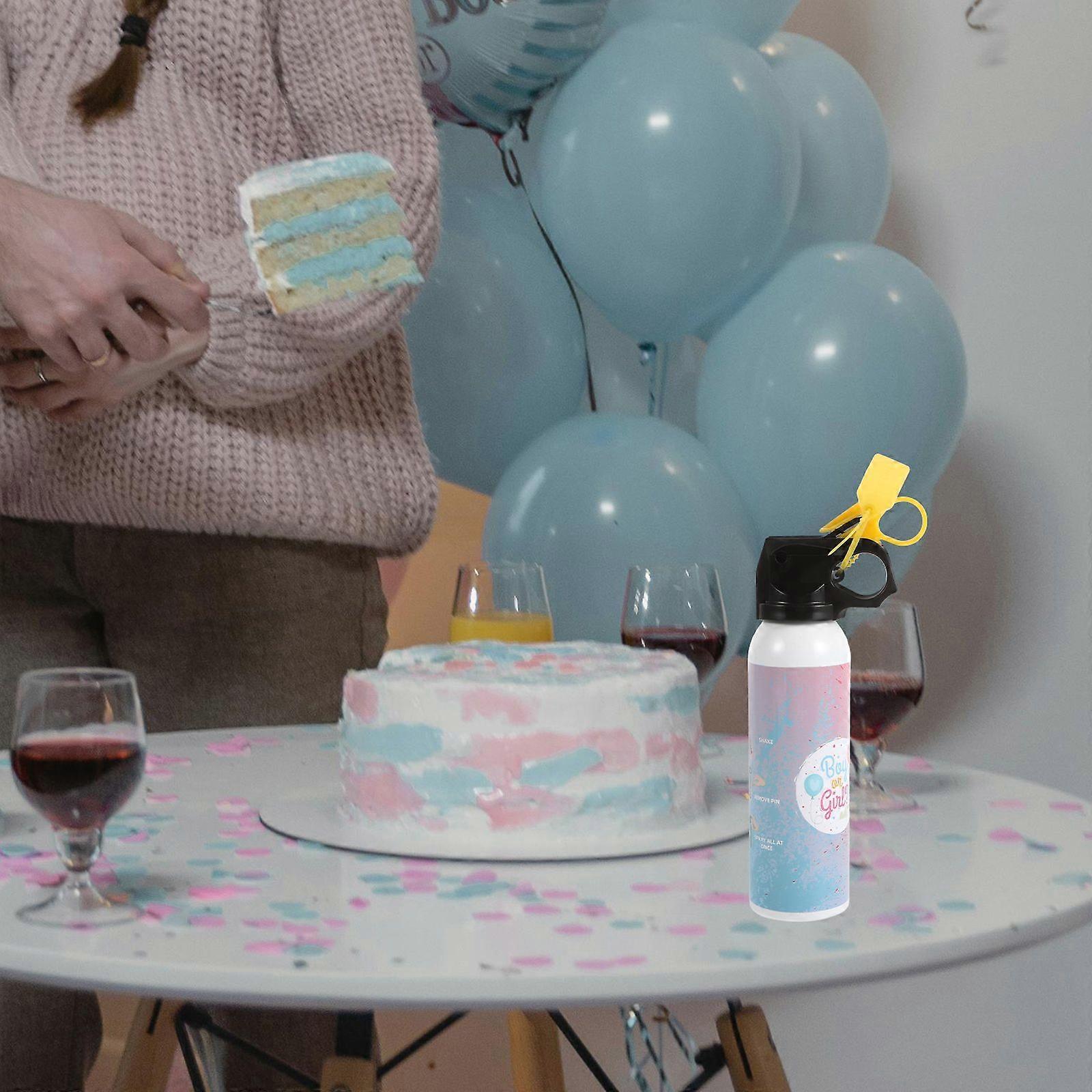 Gender Reveal Fire Extinguisher Pink Color Confetti Powder Baby Boy ...