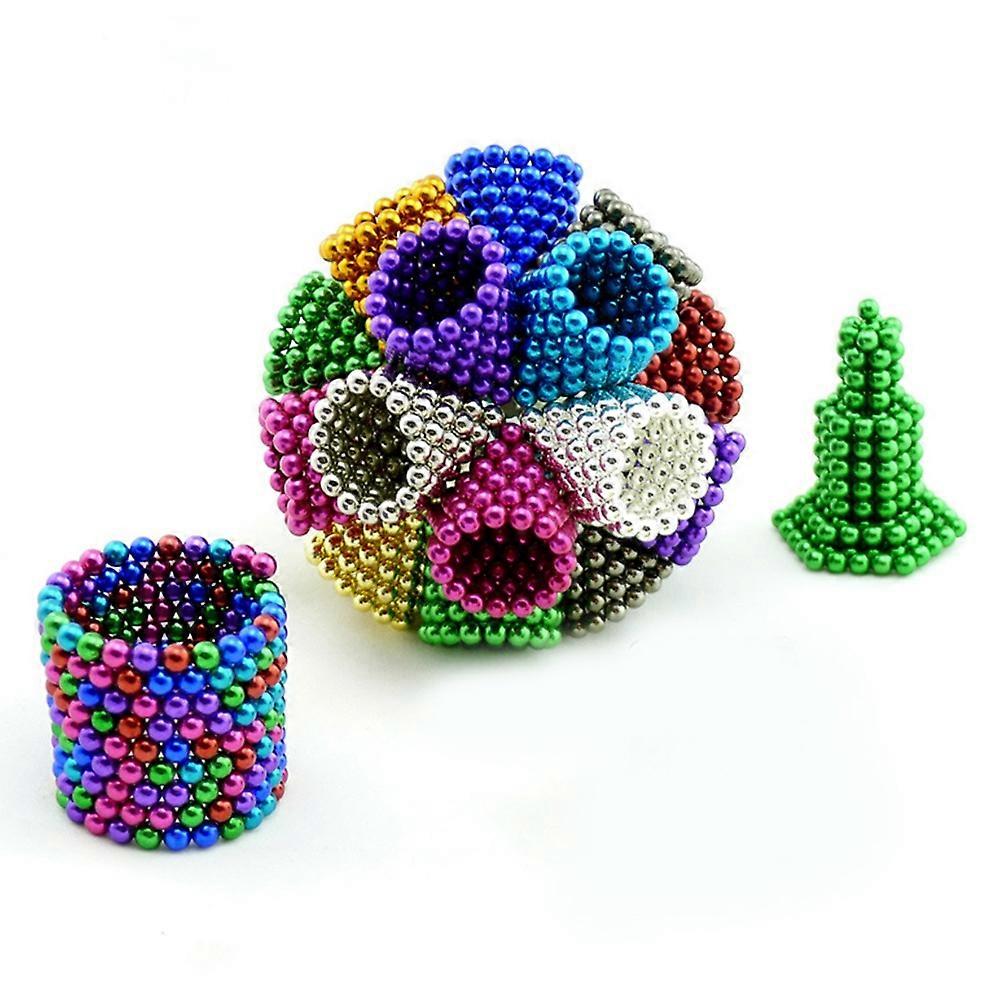 Type A 1000Pcs 3mm Powerful Magnets Children Puzzle Magnetic Bucky Ball ...