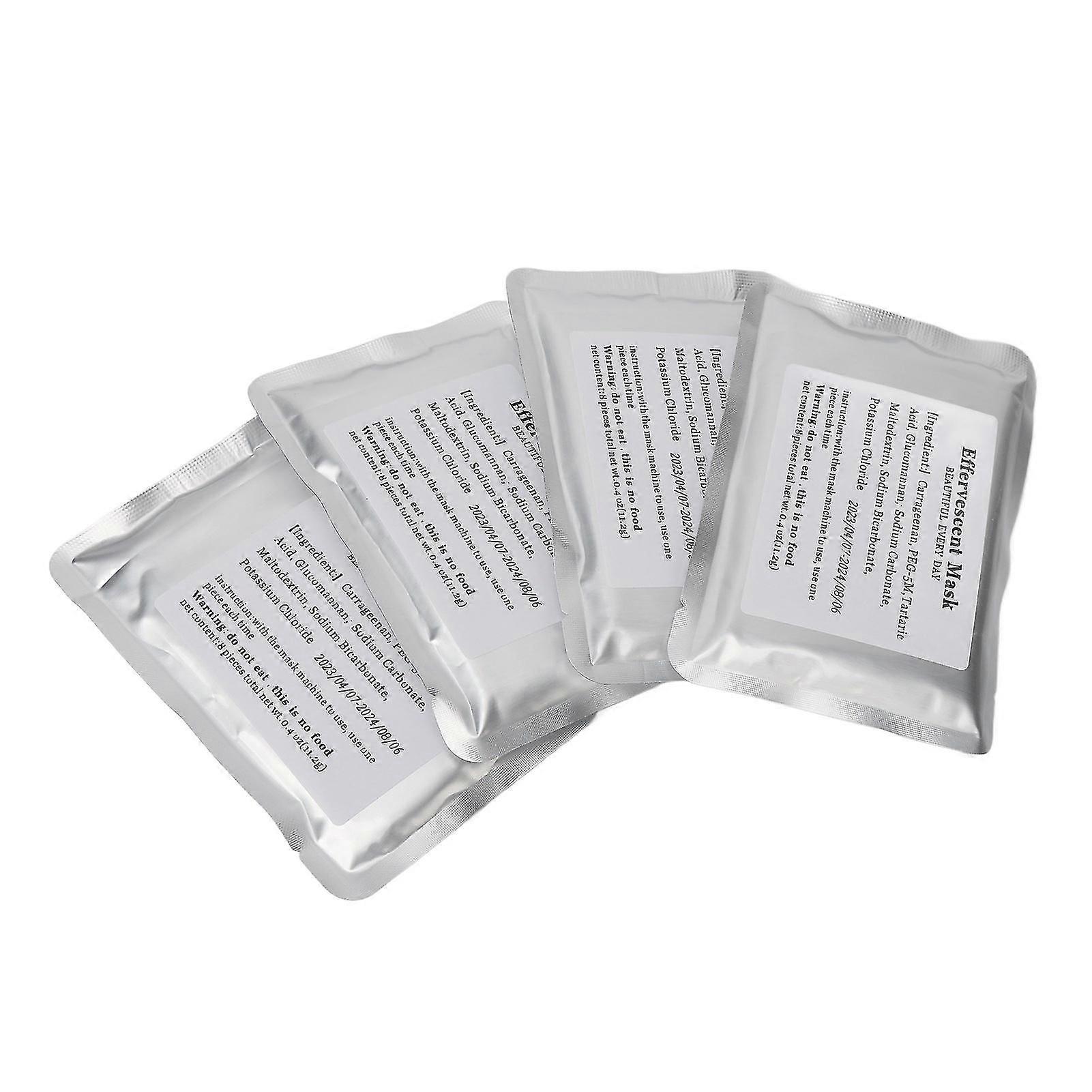 32pcs Collagen Mask Effervescent Tablets for Facial Mask Maker Machine ...