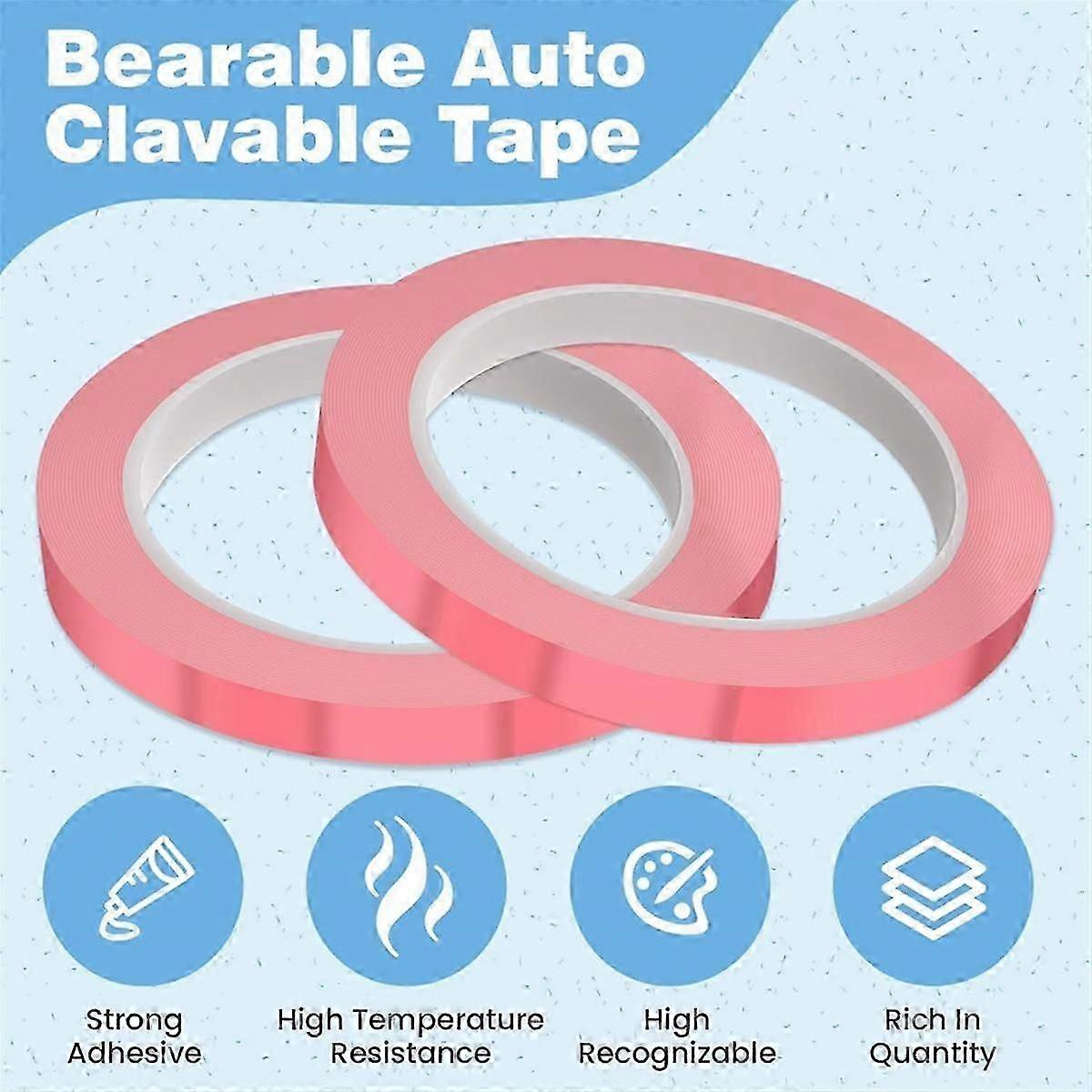 10 Rolls Autoclave Tape 216Ft Colorful Instruments Identification Tape ...