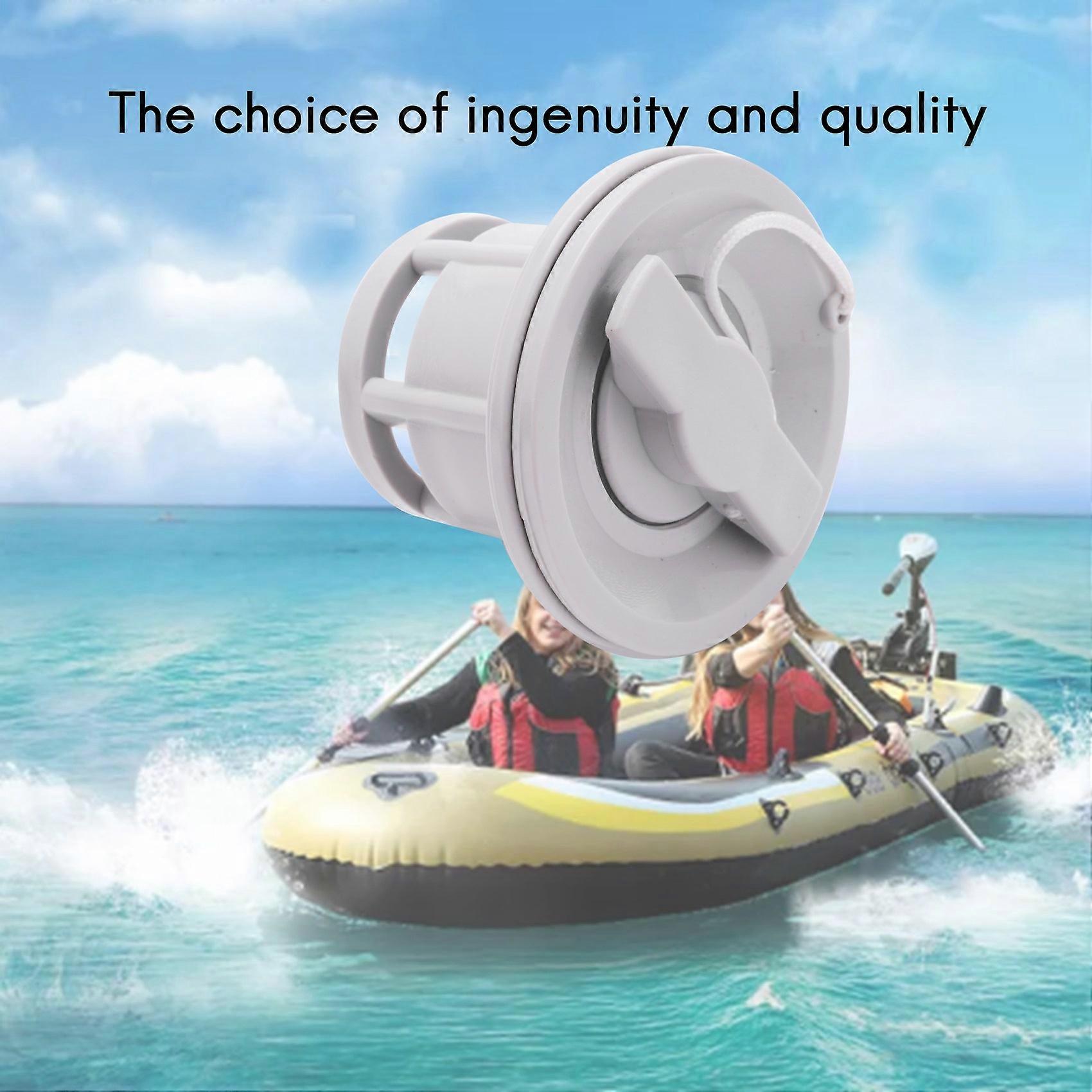 6 Holes Inflatable Boat Raft Drifting Canoe Air Valve Adapter Cap ...