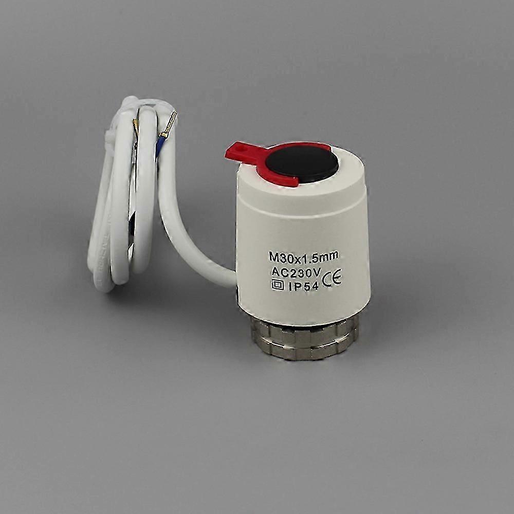 Thermal Actuator AC 230V Normally Close Electric Actuator M30 * 1.5 ...