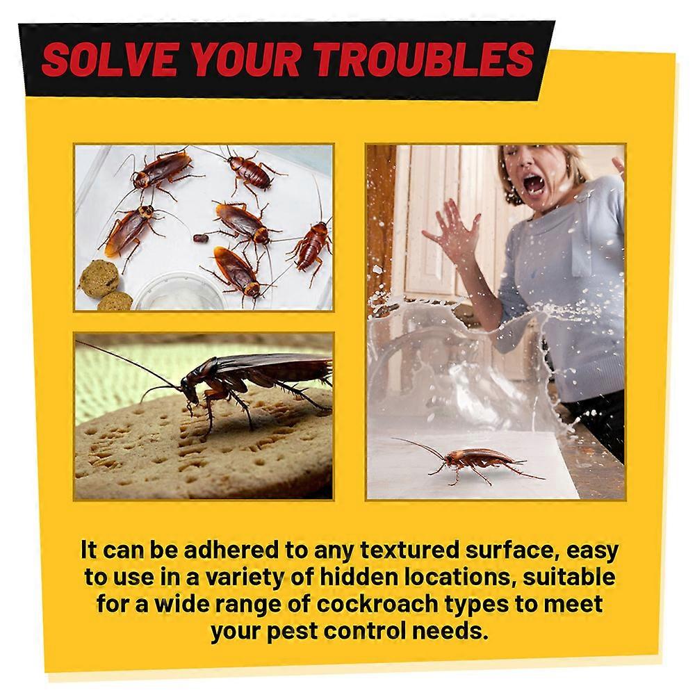 Cockroach Gel Bait Roach Pest Killer With Plunger Tip For Floor Kitchen ...