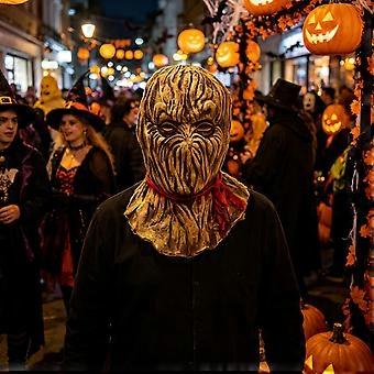 Scarecrow Halloween Latex Masque Adult Full Head Horror Masque Scary ...