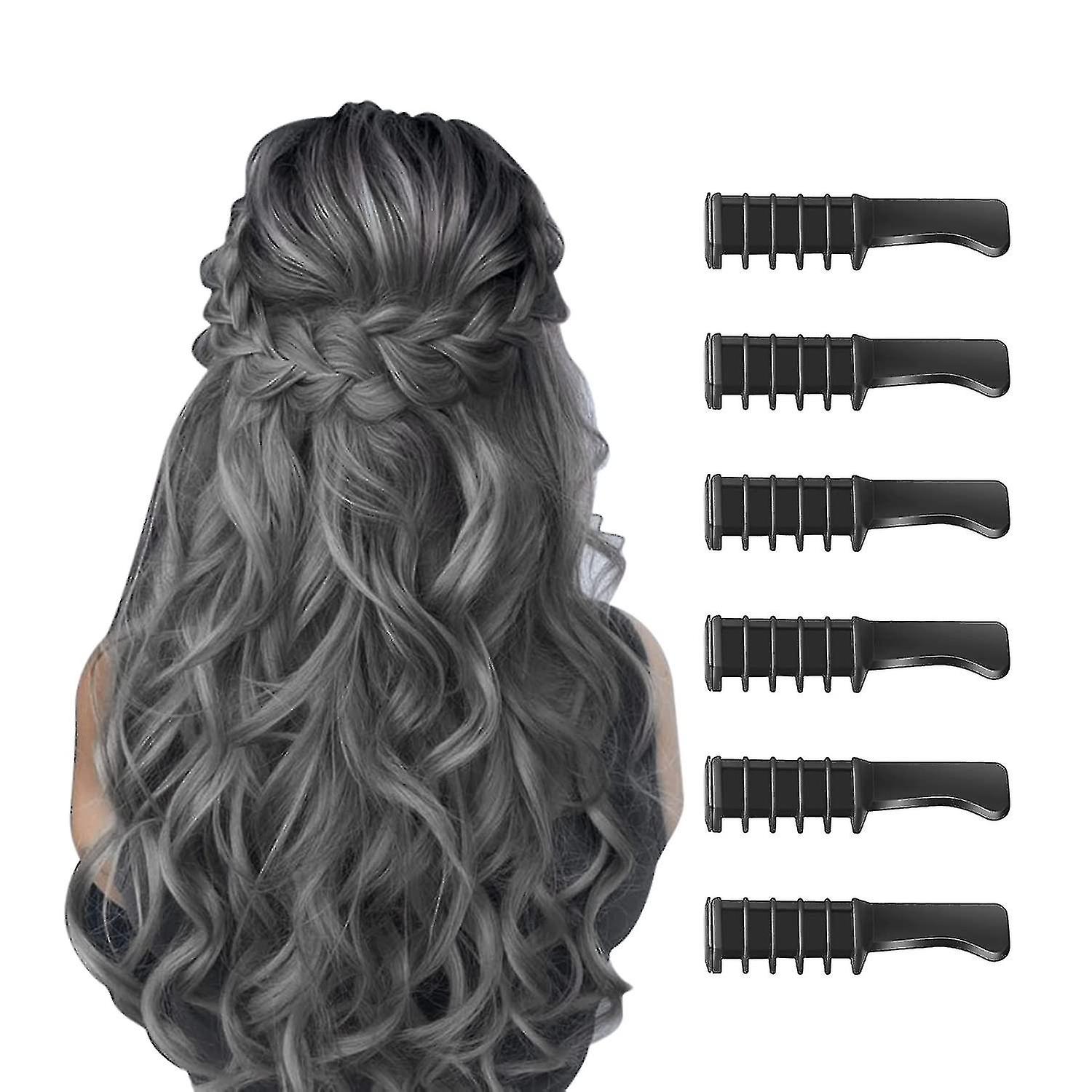 New Hair Chalk Comb Temporary Hair Color Dye | Fruugo UK