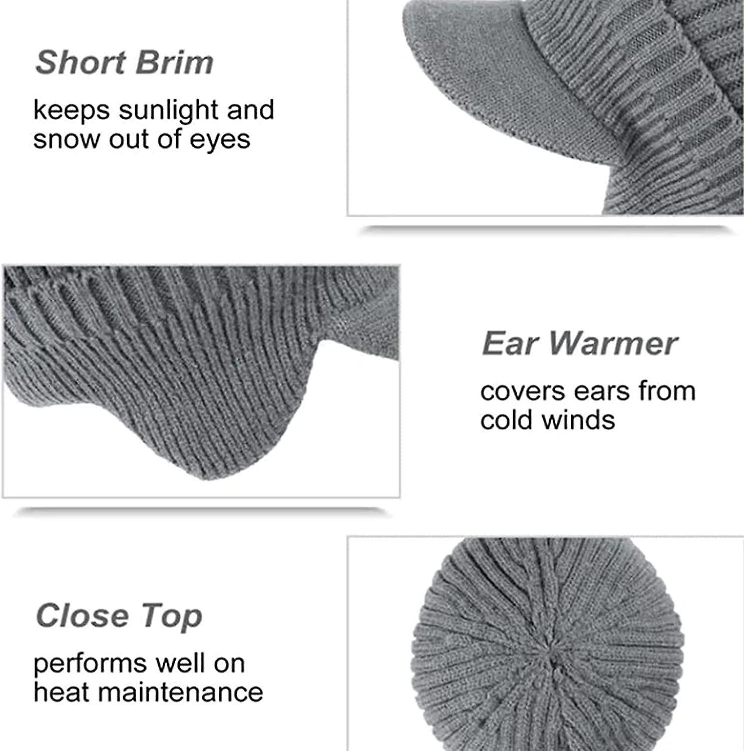 Men's Winter Cap With Earmuffs | Fruugo ZA