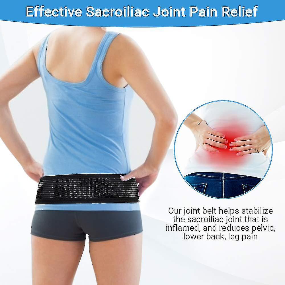 Sacroiliac Hip Belt That Alleviate Sciatic Pelvic Lower Back And Leg ...