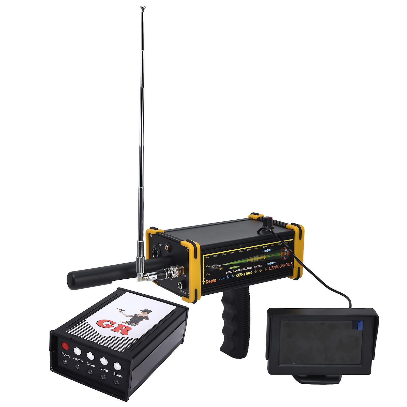 Metal Detector High Sensitivity 3280.8ft Long Range Underground Metal ...