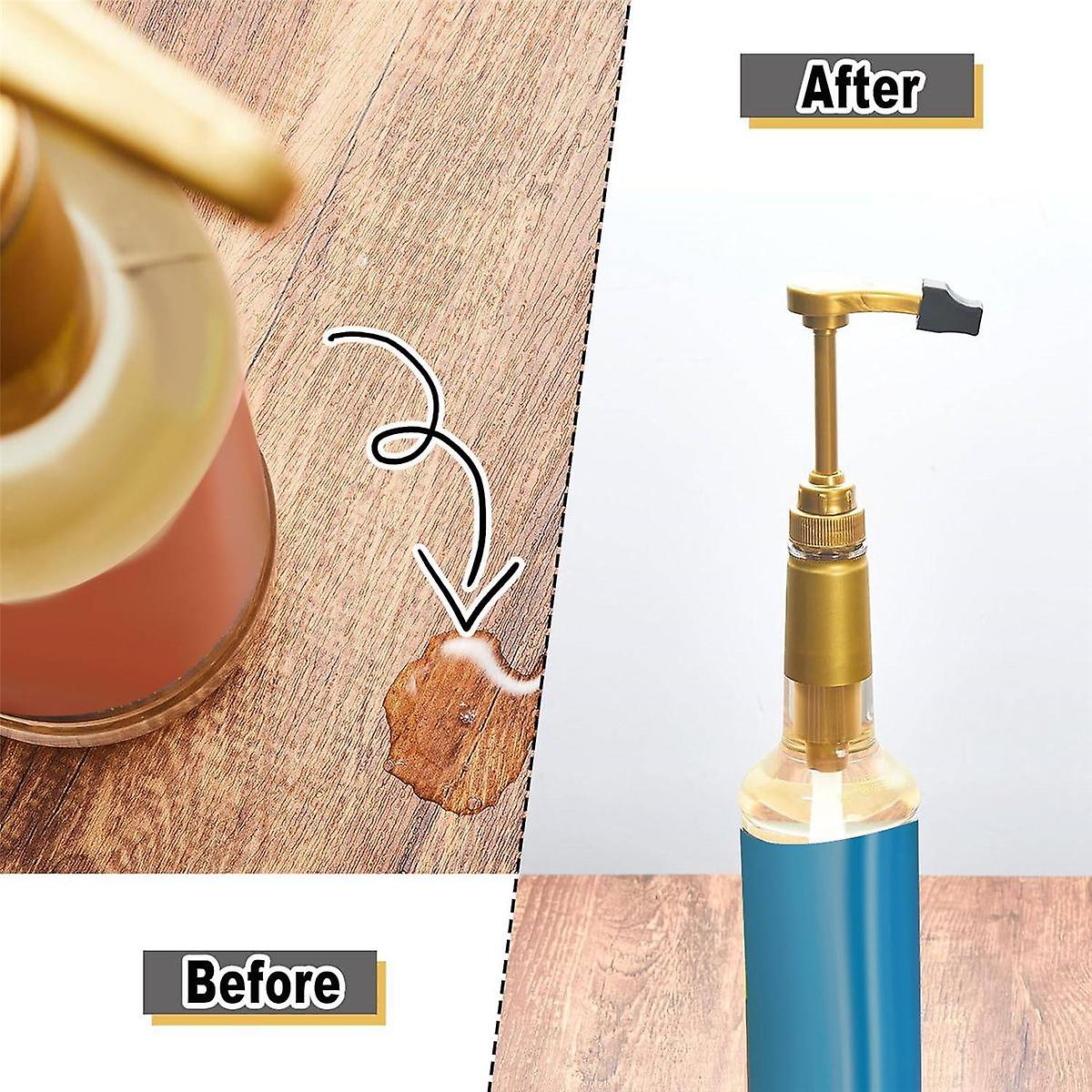 20 Pcs Coffee Syrup Pump Tip Cap Covers Pourer Cap Syrup Covers Black ...