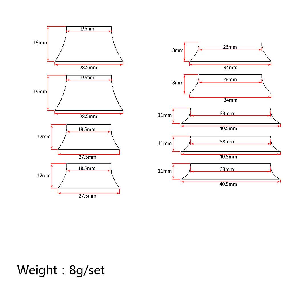 White Mother of Pearl Shell Guitar Block Fretboard Inlay Material Set ...