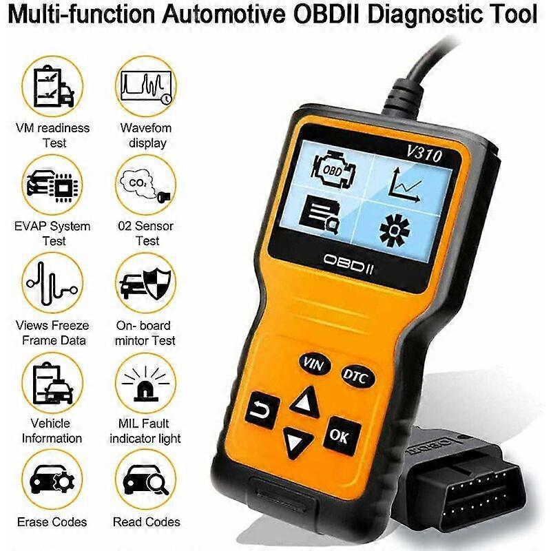 OBD2 Scanner Universel OBD II Scanner Lecteur de Code de Dfaut de ...