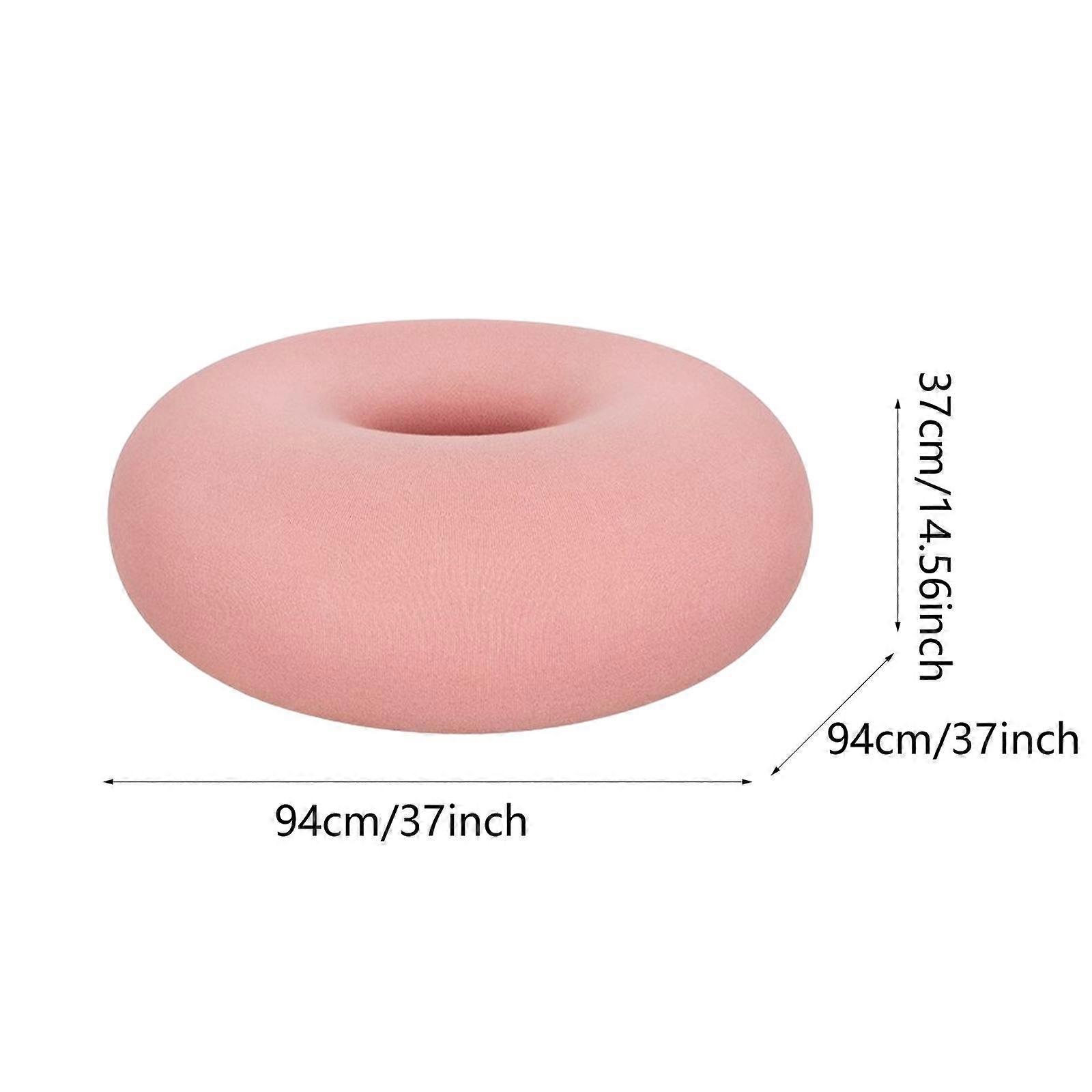 Donut Circular Lazy Sofa Multipurpose Lazy Sofa for Playroom Apartments ...