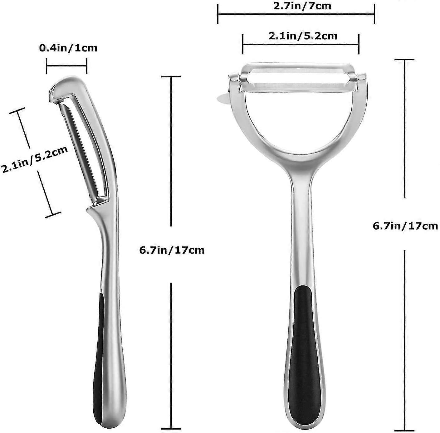 Potato Vegetable Peeler For Kitchen - Premium Stainless Steel Y Shape ...