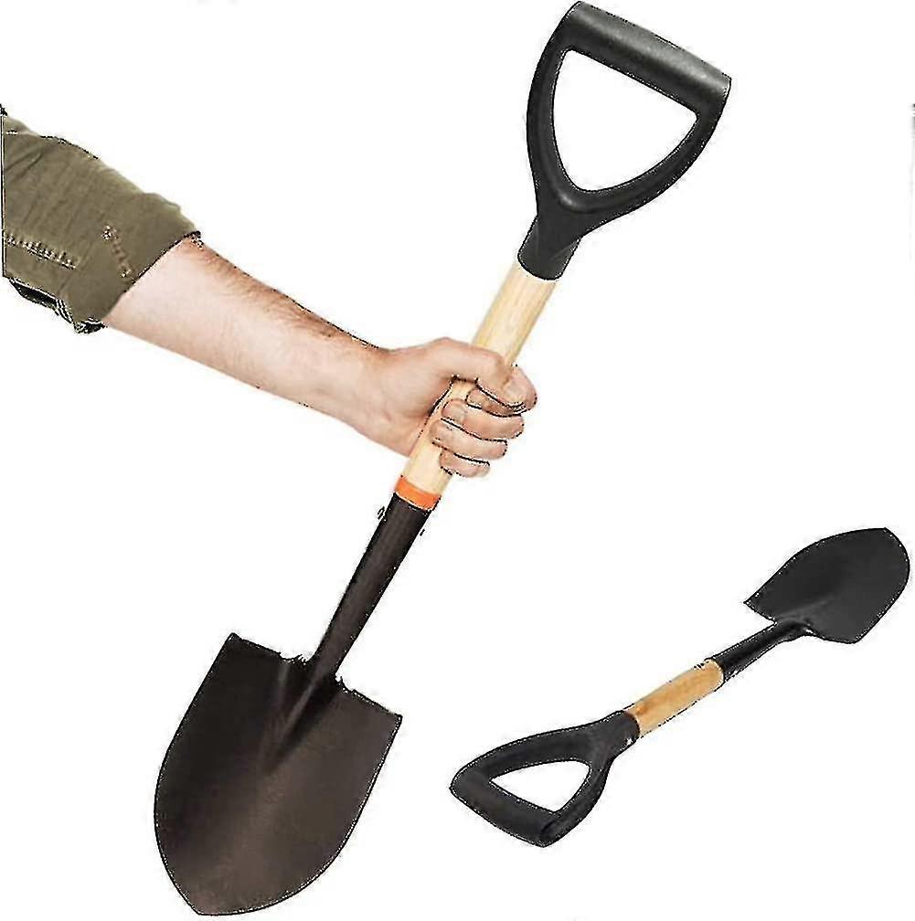 2pcs Shovel D Grip Handle 32mm Inner Diameter Plastic Spade Digging ...