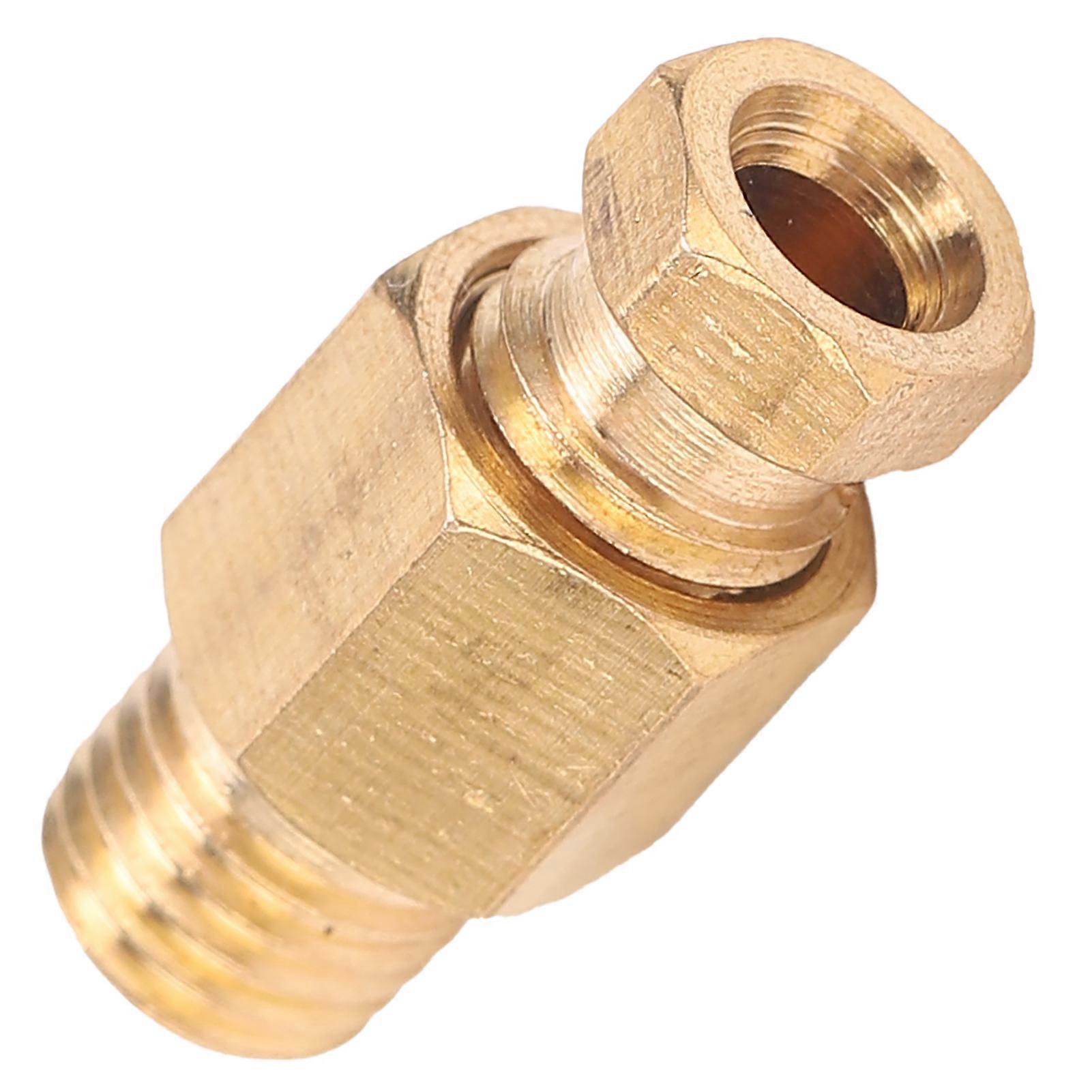 Industrial Joint Supplies - Straight-Through Threaded Brass Fitting ...