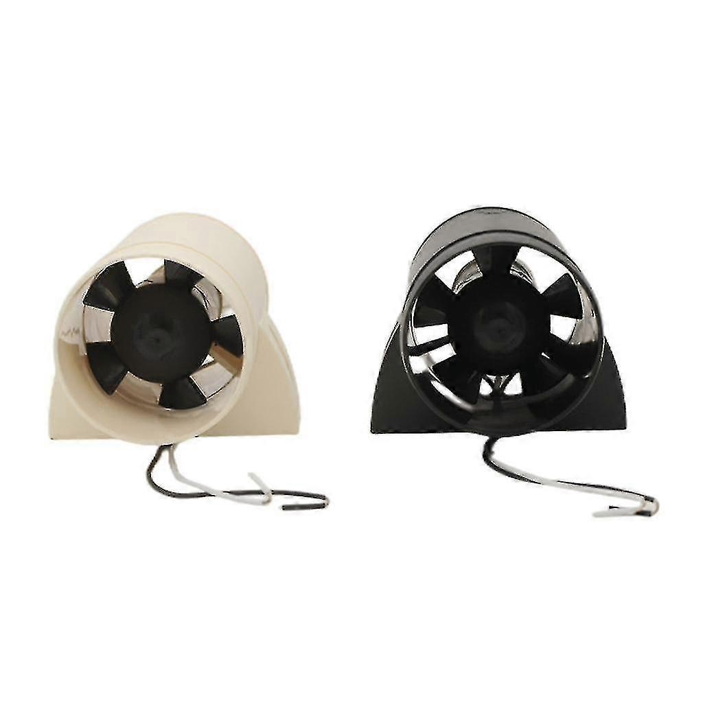 3inch Quiet Ducting Fan Inline Duct Fan Exhaust Blower 12v 145cfm ...