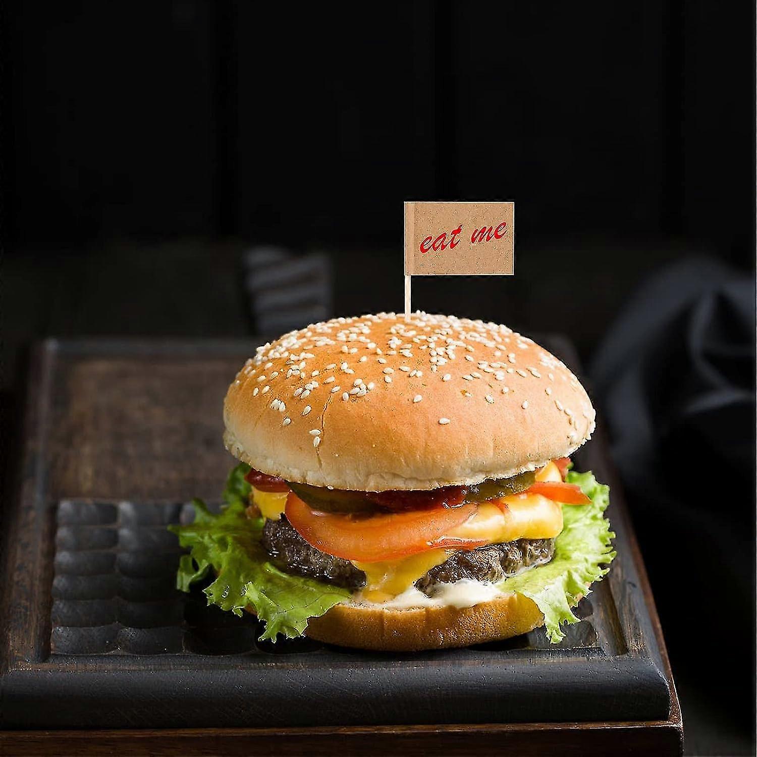 100pcs Labels Flags Blank Charcuterie Labels Cheese Board Labels ...