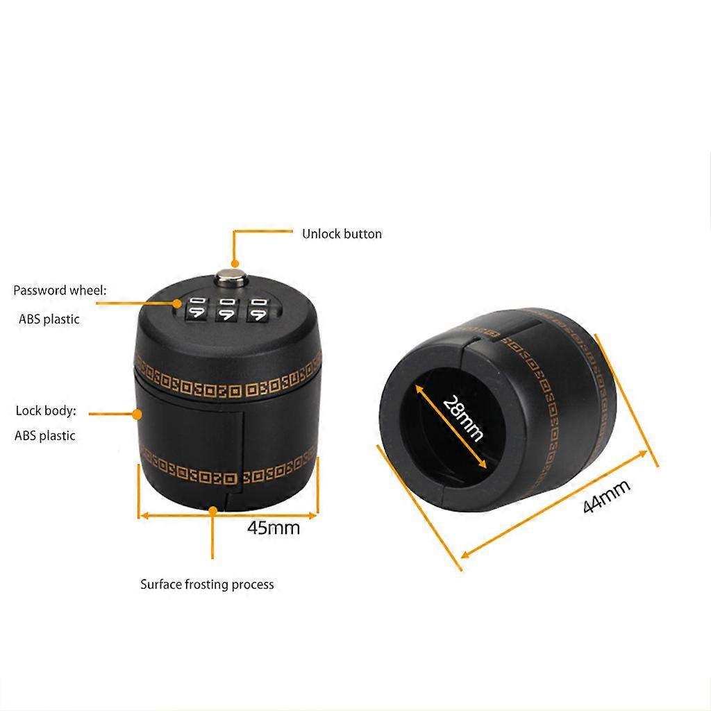 Plastic Bottle Password Lock Combination Sealing Lock Wine Stopper ...