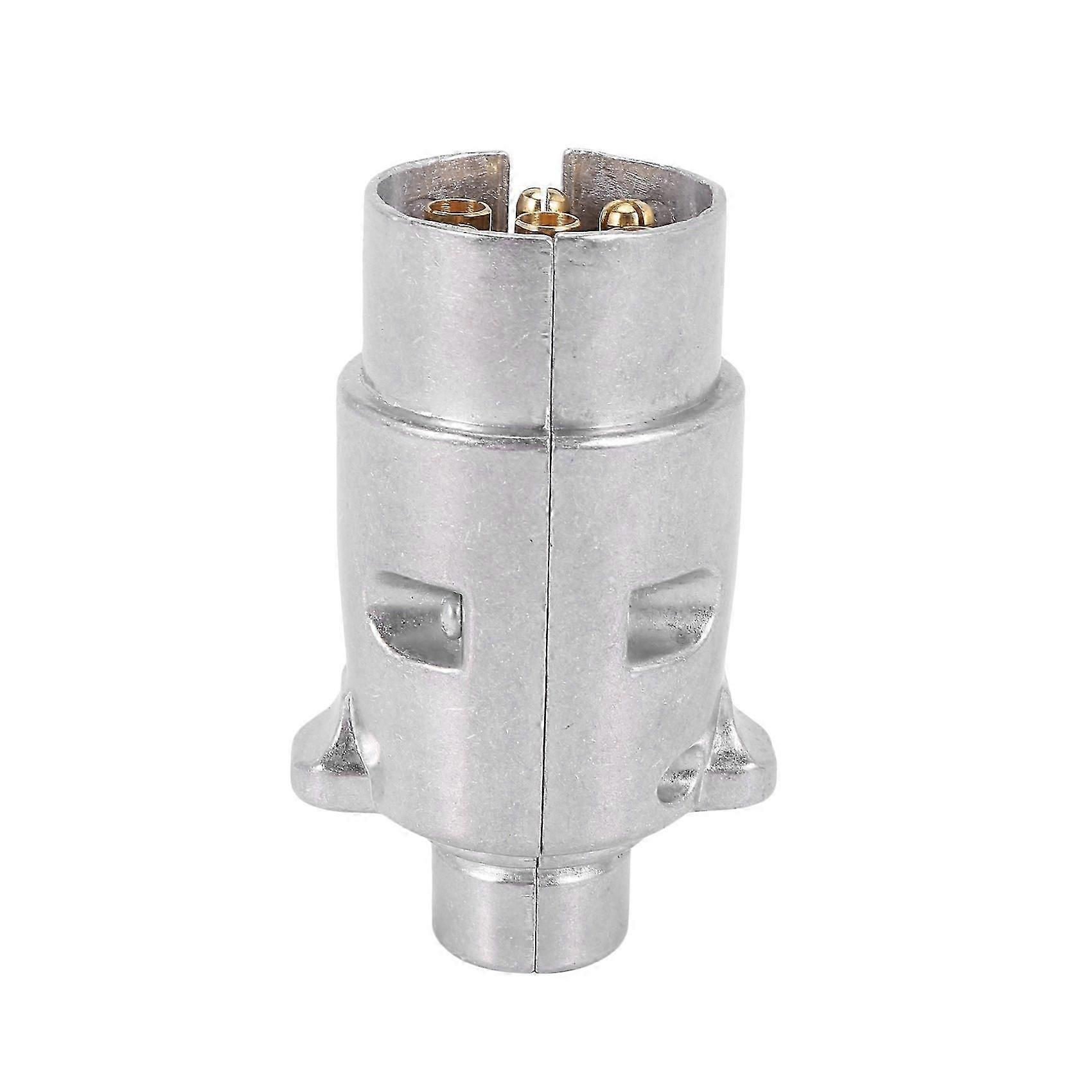 7-Pin Trailer Plug Heavy Duty Round Pin 7-Pole Wiring Connector | Fruugo UK