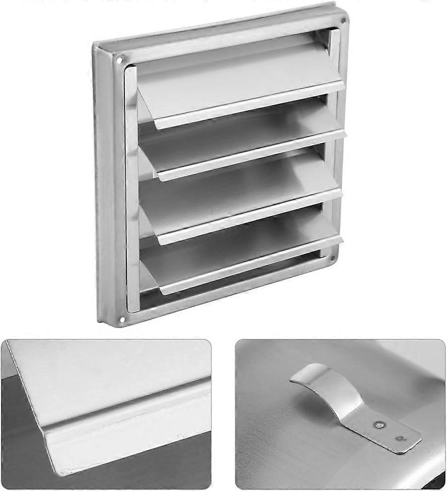 Wall Vent, Exhaust, Stainless Steel, Vent Cover | Fruugo AU