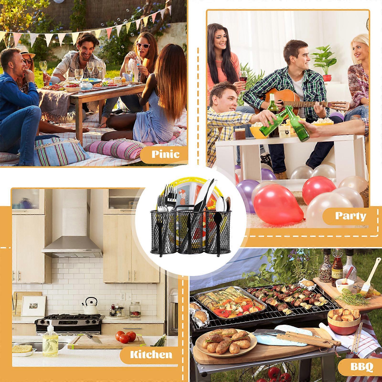 Elegant Office Supplies Accessory, Portable Cutlery Organizer for ...