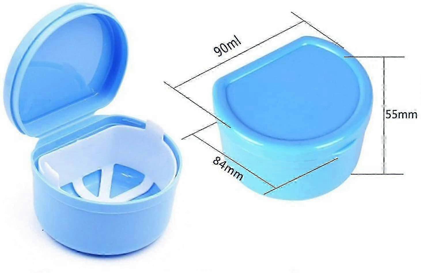 Dental Appliance Dental Denture Storage Box With Mouthwash | Fruugo UK