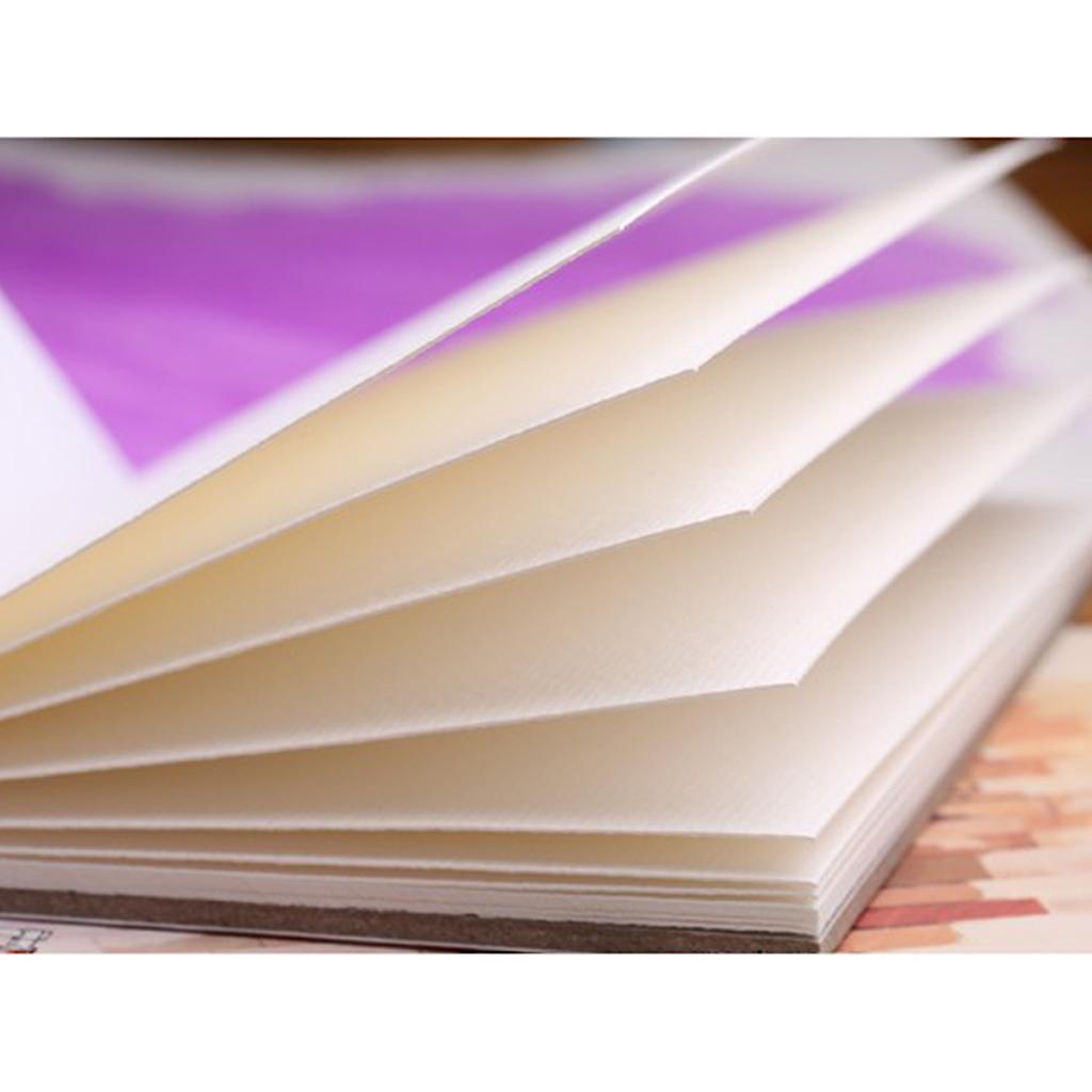 12 Sheet A5/a6 Watercolor Sketchbook Paper For Drawing Painting Color ...