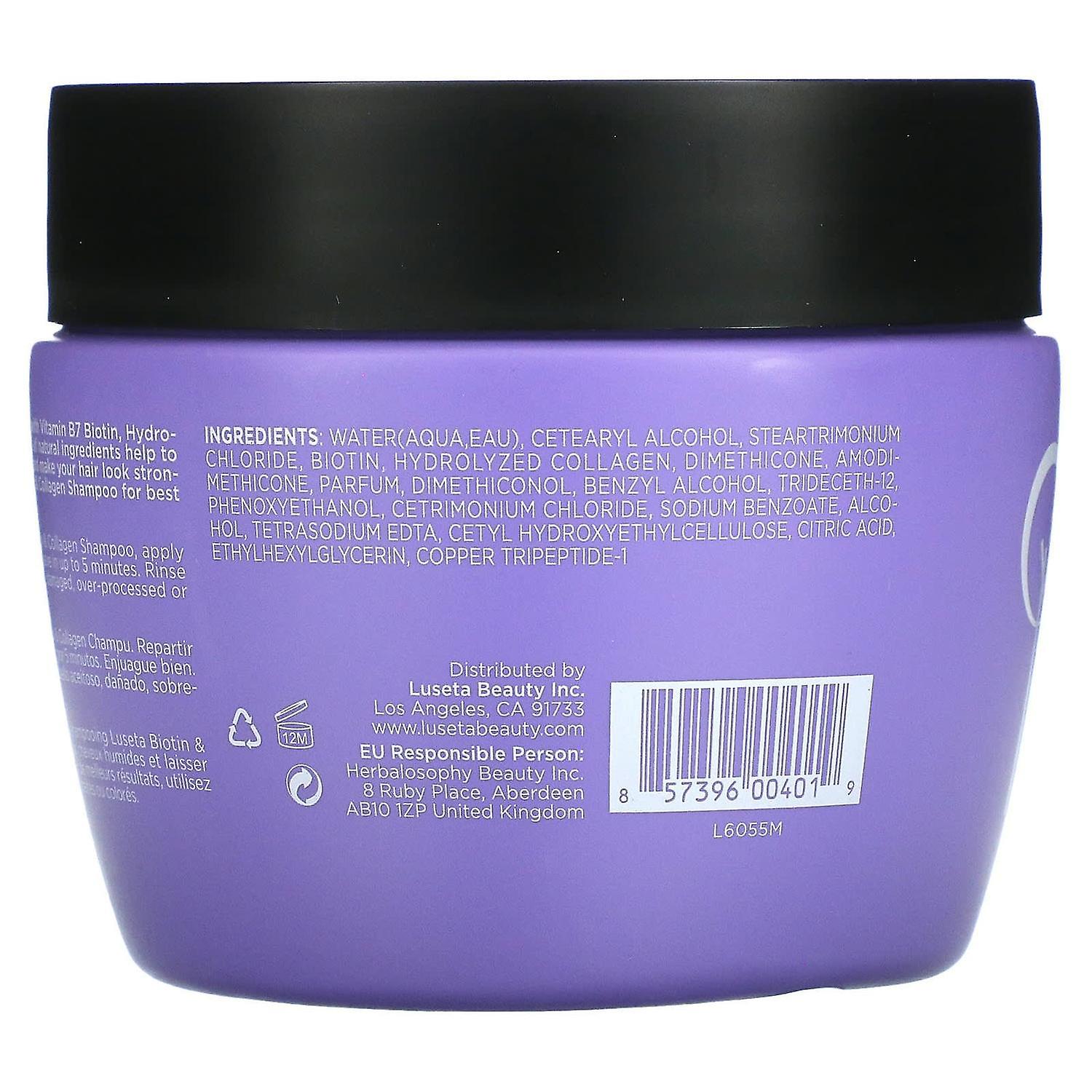 Luseta Beauty, Biotin & Collagen, Hair Mask, 16.9 fl oz (500 ml ...