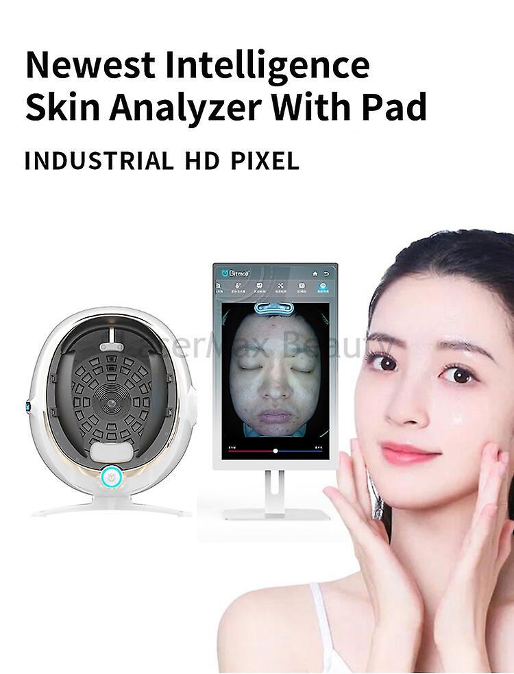 Multi-language 3d Ai Smart Magic Mirror Skin Analyzer Skin Acne ...