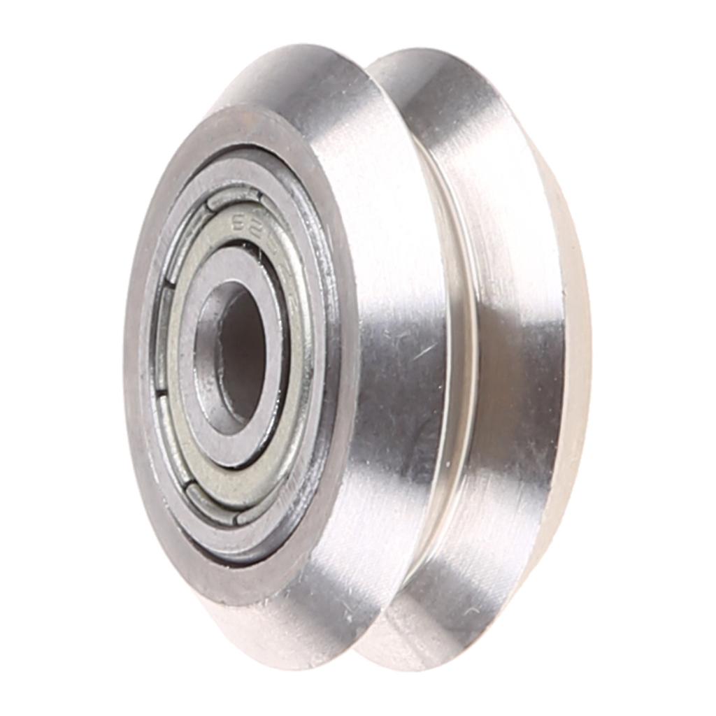 625zz Bearing Pulley Metal V Shape Pulleys Gear Aluminum Extrusion ...