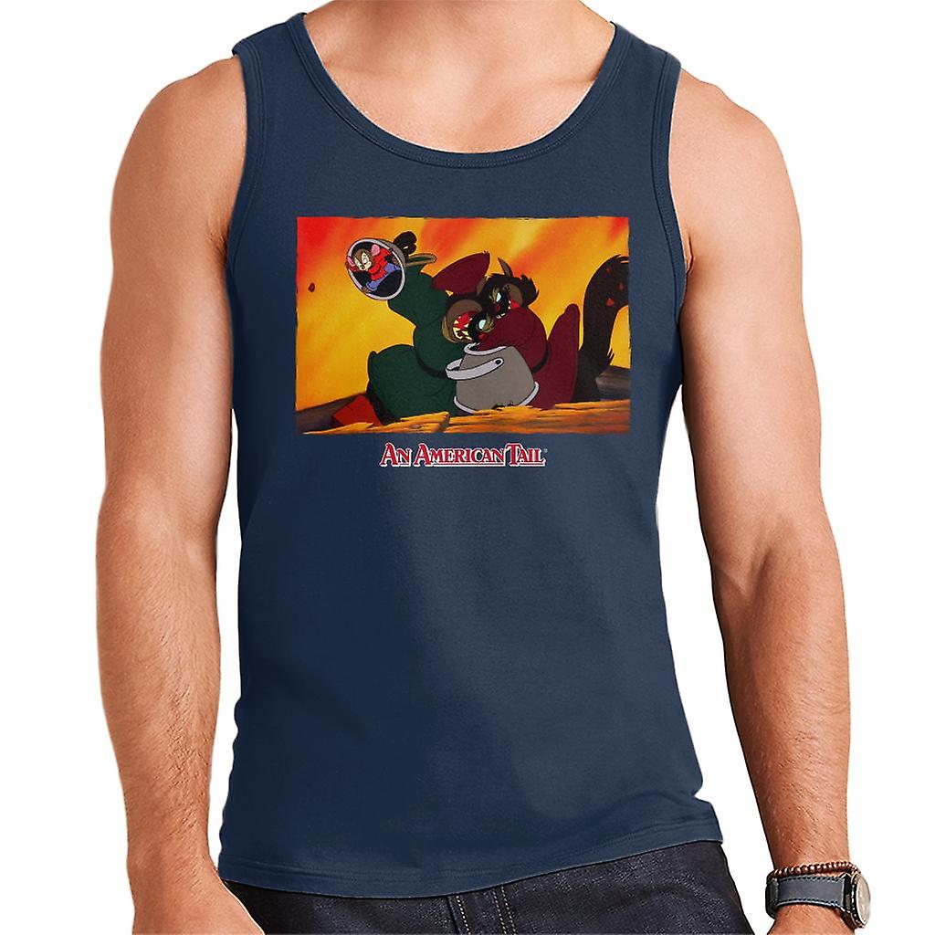 An American Tail Fievel Hides From Cossack Cats Men's Vest | Fruugo US
