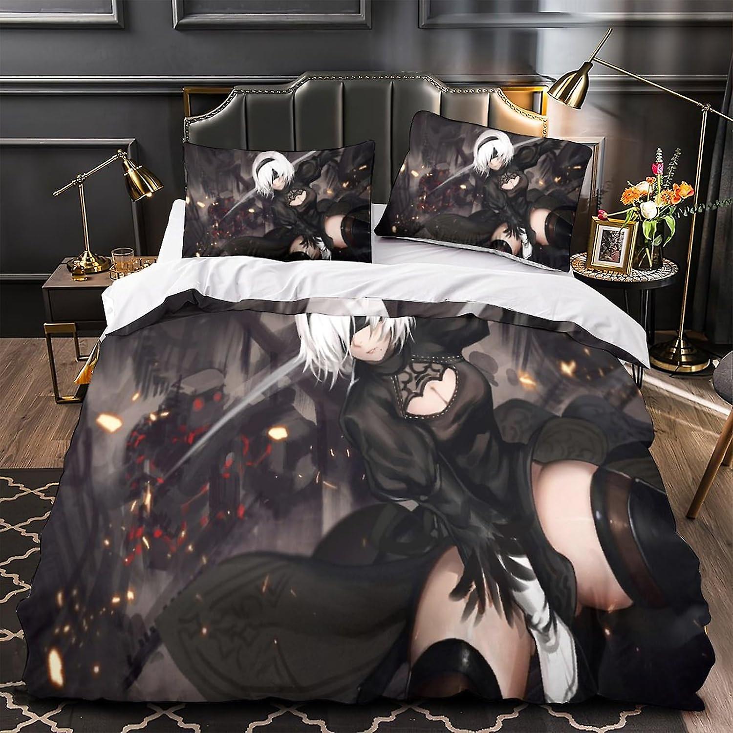 Playable Character Duvet Cover Set for Kids Bed Cover Adults Bedroom,3D ...