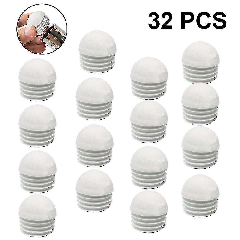 32 Pieces Pipe Plugs, Round End Cap, Pipe, Lamellar Plugs | Fruugo UK