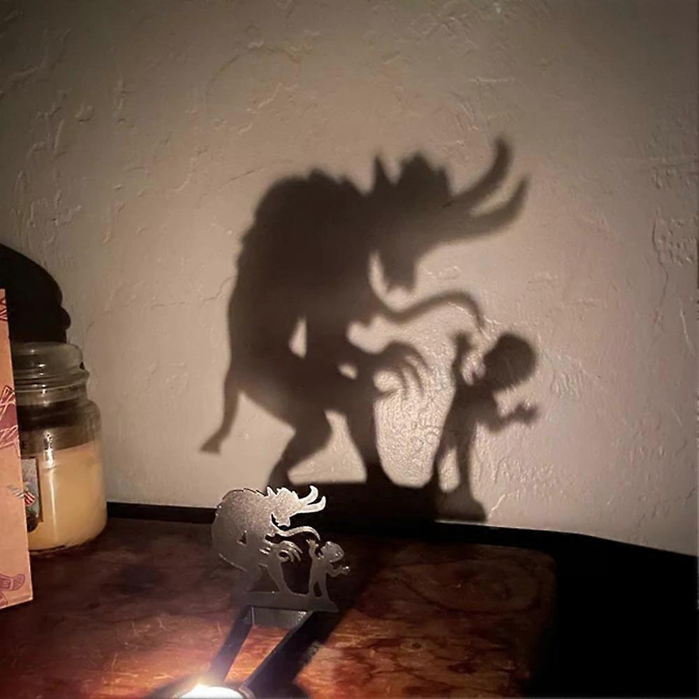 Spooky Tealight Shadow Caster Nosferatu Candle Holder, Metal Halloween ...