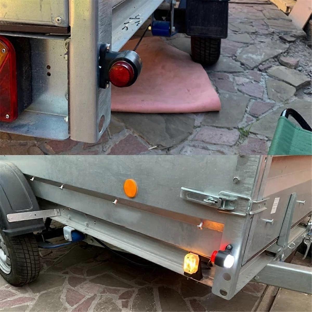 Truck 24V Side Marker Lights 12V Trailer Outline Lamp Clearance Lights ...