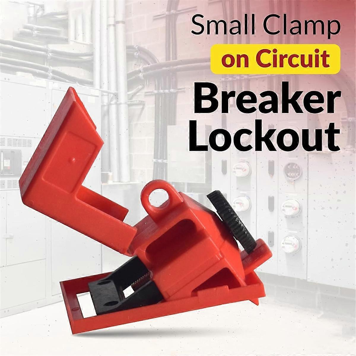 Circuit Breaker Lockout for 120-277V Clamp-on Electrical Single Pole ...