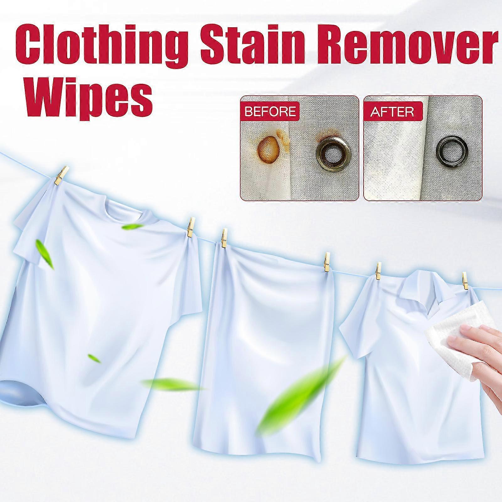 Instant Stain Remover Wipes For Clothes, Laundry Stain And Spot Remover ...