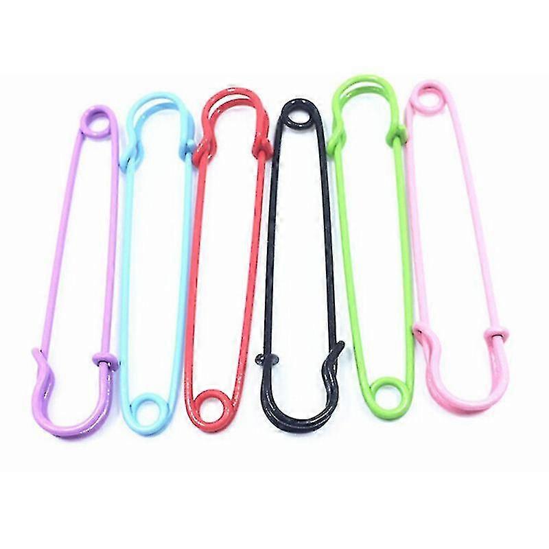 6pcs Extra-large Pin Steel Safety Pin For Cardigan Cape / Blankets ...