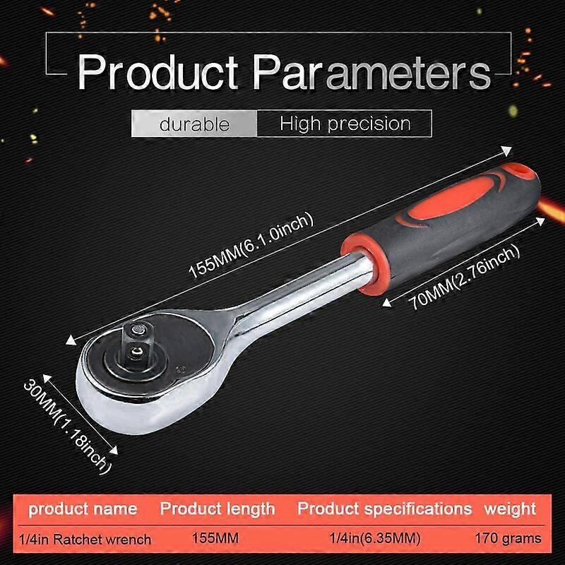 Torque Wrench, High Torque Socket Ratchet Wrench, 24 Tooth Chrome ...