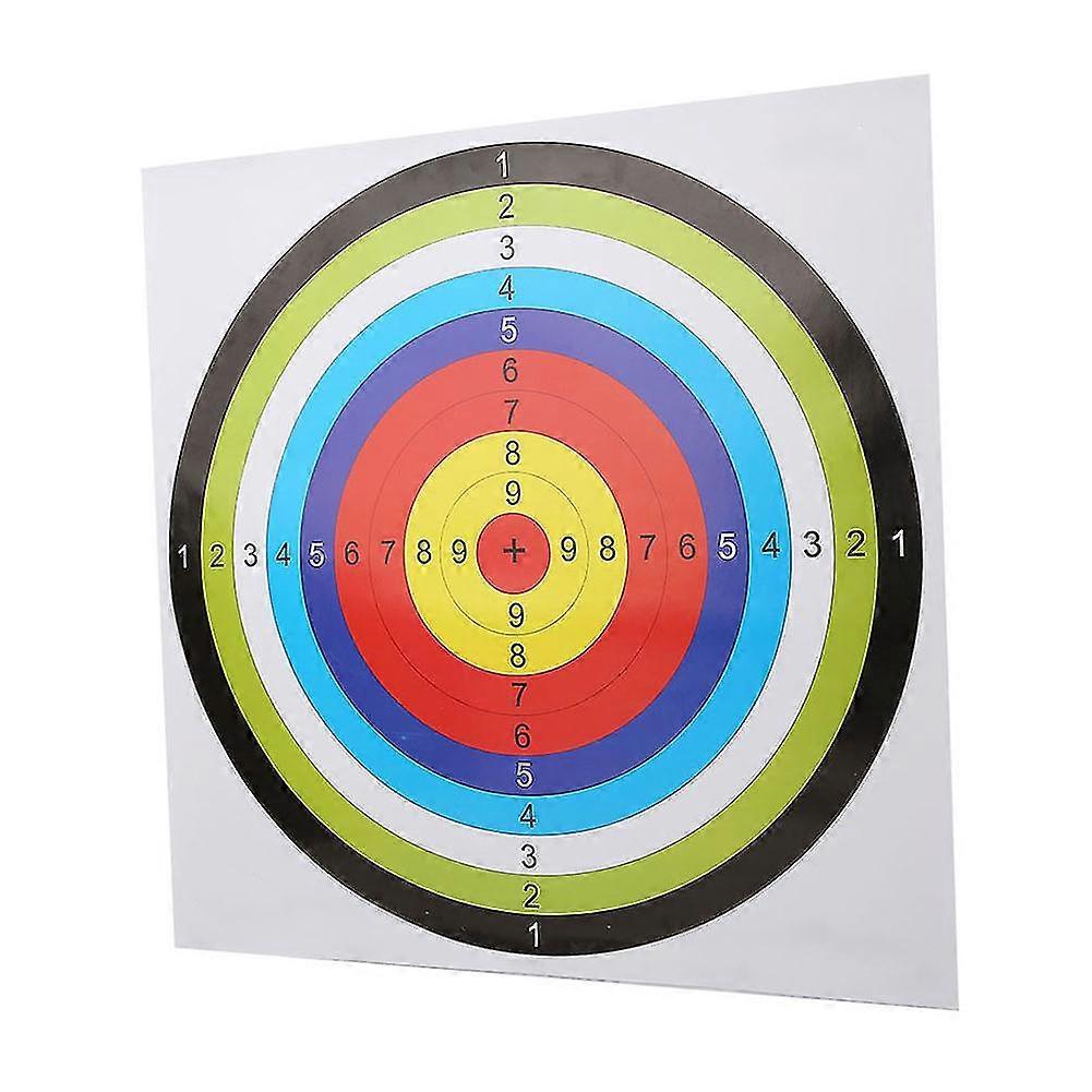 10pcs Hunting Practice Target Paperlot 42.5*42.5cm Archery Target Paper ...