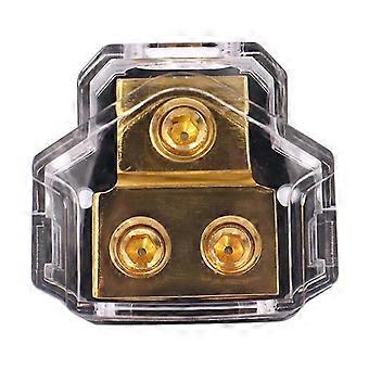 Car Audio Amplifier Power Distribution Block 1 In 2 Out Way Power ...