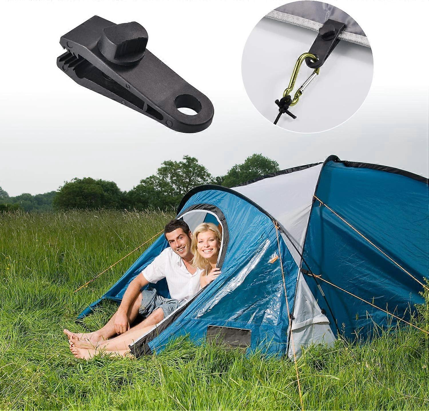 10Pcs Tarp Clips, Tarpaulin Clips Heavy Duty, Multipurpose 3.2 inch ...