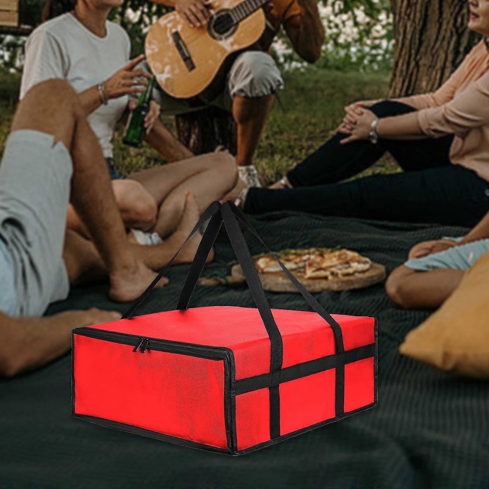 Pizza Carrier Insulated Bag Food Bag Thermal Pizza Bag Lightweight for ...