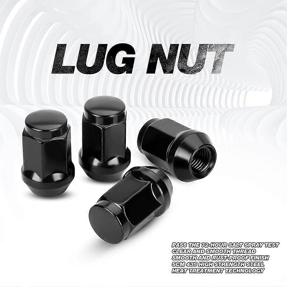 24PCS 12X1.5 Lug Nut Closed End Bulge Cone Lugnuts, for 2007-2022,2001 ...